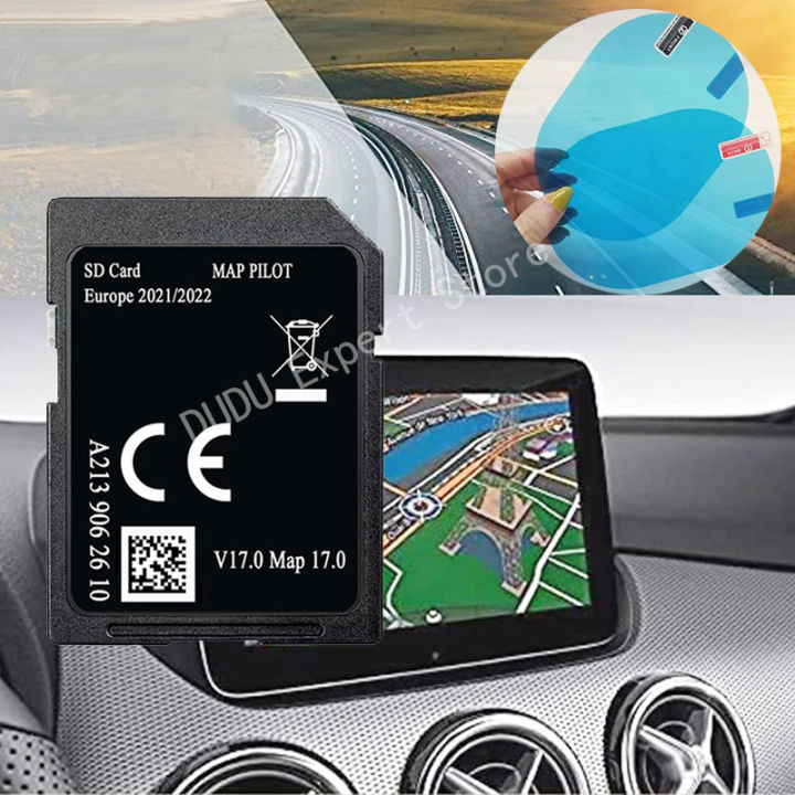 SD Card C Class W205 GLC E V X V17 For Garmin Map Pilot Star 2 A10 2021 ...