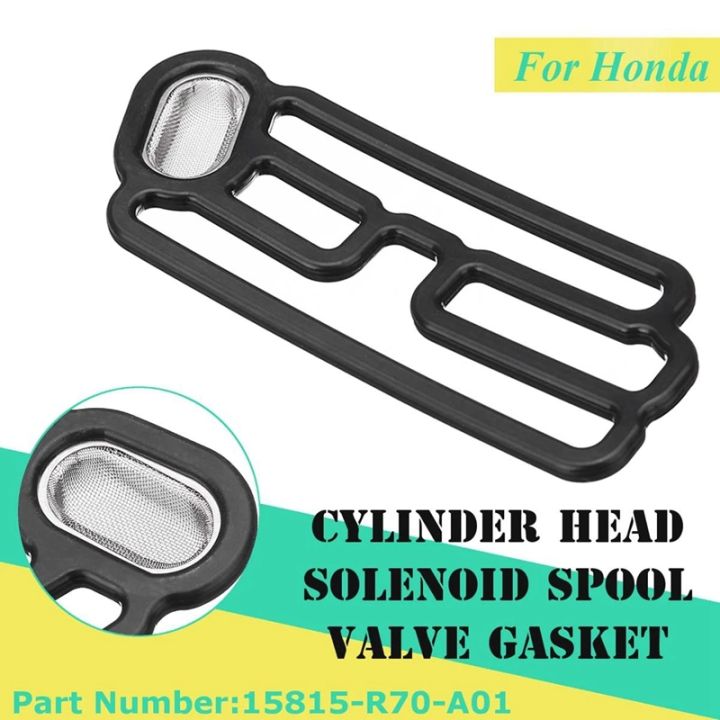 (JUYF) 15815-R70-A01 Car Cylinder Solenoid Valve Gasket Filter for VTEC ...