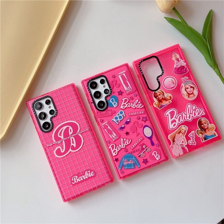 Samsung Galaxy S23 Ultra Plus S22 Ultra phone case【Barbie B tag avatar ...