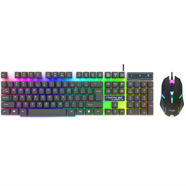 X010 keyboard+Mouse คีบอร์ดเกมมิ่งไฟ RGB คีย์บอร์ดมี ใช้ได้ทั้งทำงานและ ...