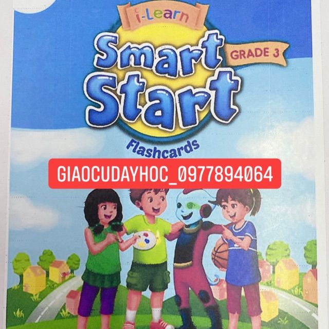 Flashcard I LEARN SMART START grade 3 - 270 thẻ (2 mặt) | Lazada.vn