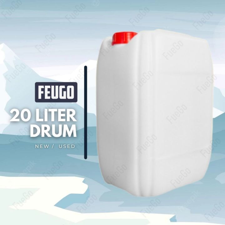 🔥𝟮𝟬𝗟 𝗗𝗿𝘂𝗺🔥USED HDPE Container Jerry Can Multi-Purpose & Durable 20L ...