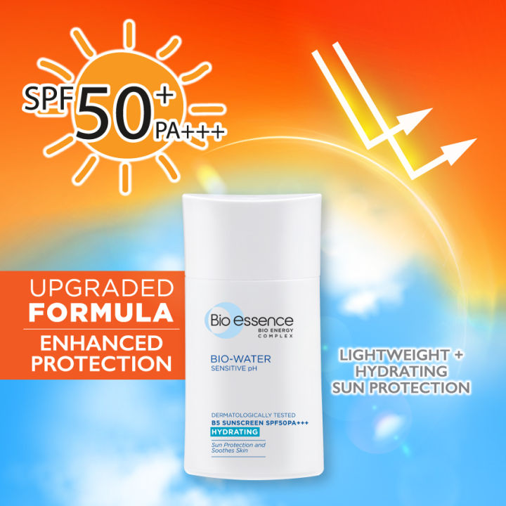 BIO ESSENCE Bio-Water Sunscreen SPF50 PA+++ (Hydrating) 40ml | Lazada ...