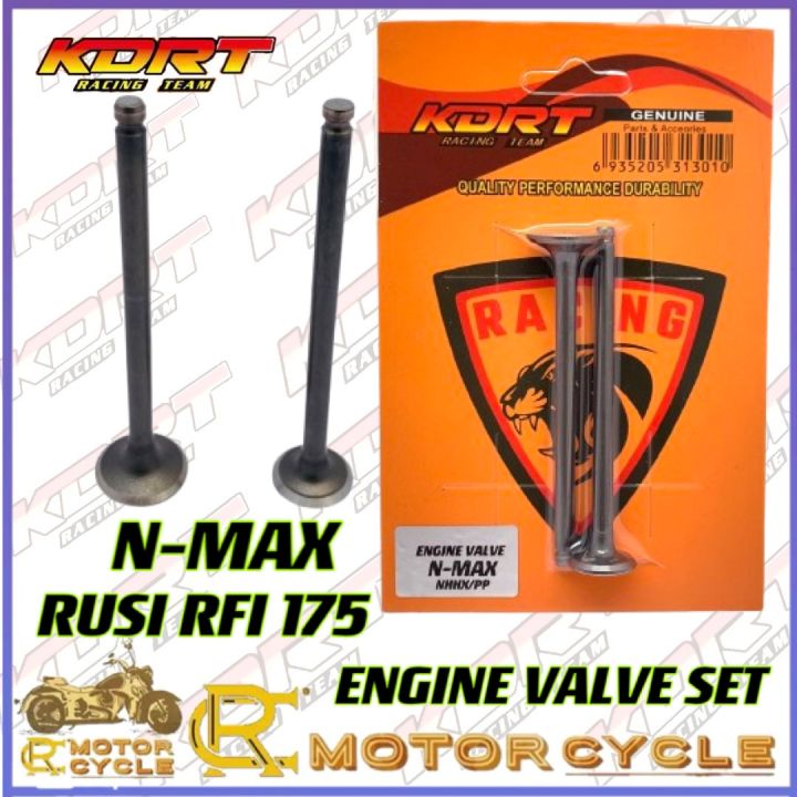 ENGINE VALVE SET KDRT RACING FOR N-MAX RUSI RFI 175 | Lazada PH
