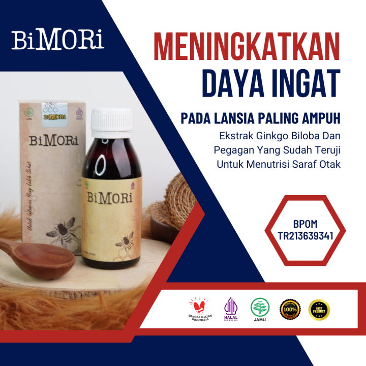 Bimori Obat Pikun Untuk Lansia Vitamin Saraf Otak Dewasa Lupa Ingatan ...