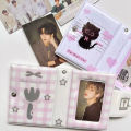 YUYIN อัลบั้มรูป3นิ้ว32กระเป๋าส้อมบัตรสไตล์แมวสีดำ kpop Idol ที่เก็บ ...