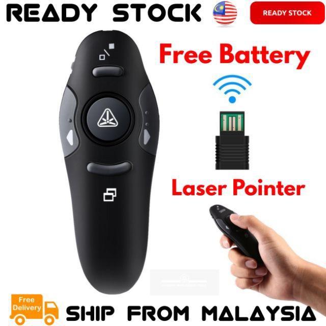Wireless Laser Presenter Clicker RF USB PowerPoint PPT Remote Control ...