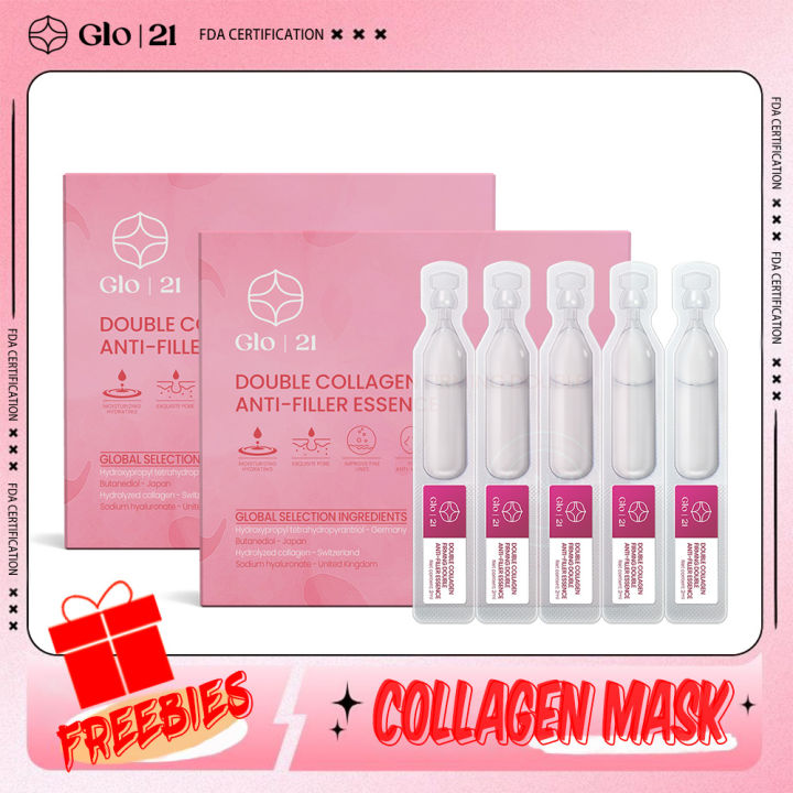 (Surprise gift) GLO21 Double Collagen Firming and Anti-Wrinkle Essence ... (Surprise gift) GLO21 Double Collagen Firming and Anti-Wrinkle Essence ...