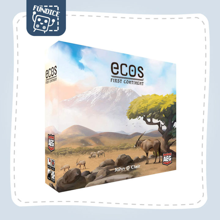 Fun Dice: Ecos: First Continent Board Game | Lazada.co.th