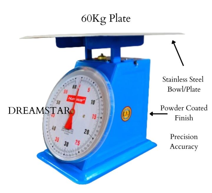 (Homstar) 60KG plate WEIGHING SCALE/TIMBANGAN/KILOHAN Transferable ...