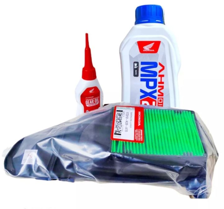 PAKET SERVIS VARIO 125 VARIO 150 OLI MPX 2 & OLI GARDAN & FILTER UDARA ...