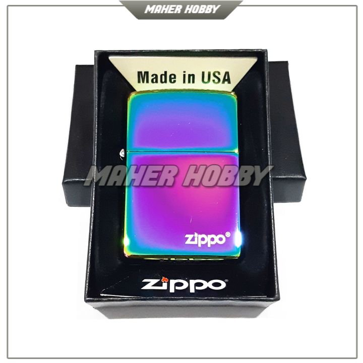 Korek Api Zippo Spectrum Pelangi Logo - Premium - MH | Lazada Indonesia