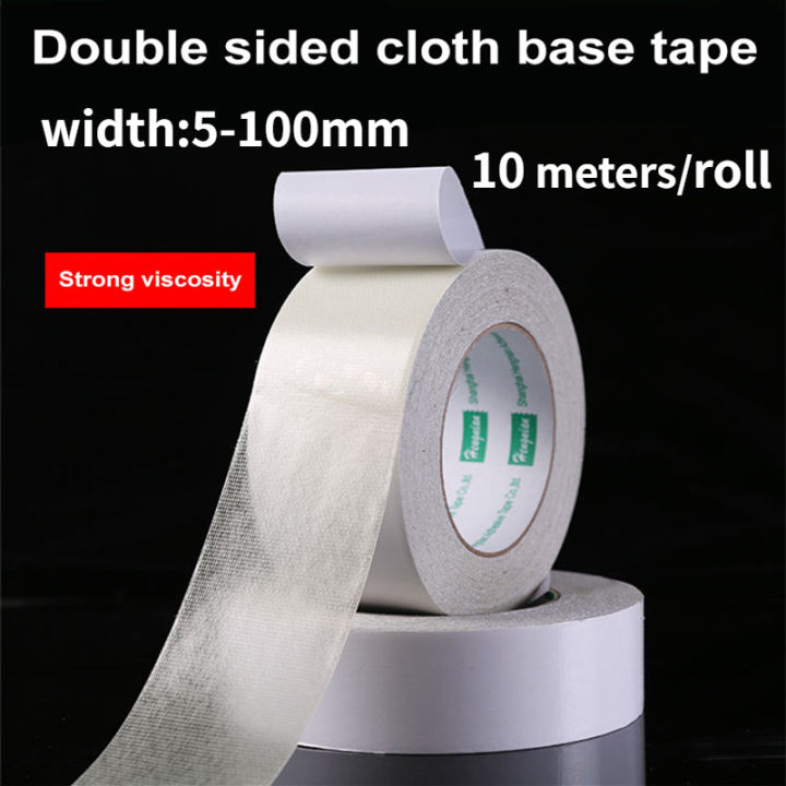 10 Meters/roll Mesh High Viscosity Transparent Double-sided Grid Tape ...