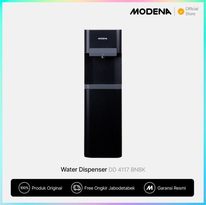 MODENA Water Dispenser - DD 4117 BNBK (Galon Bawah) | Lazada Indonesia