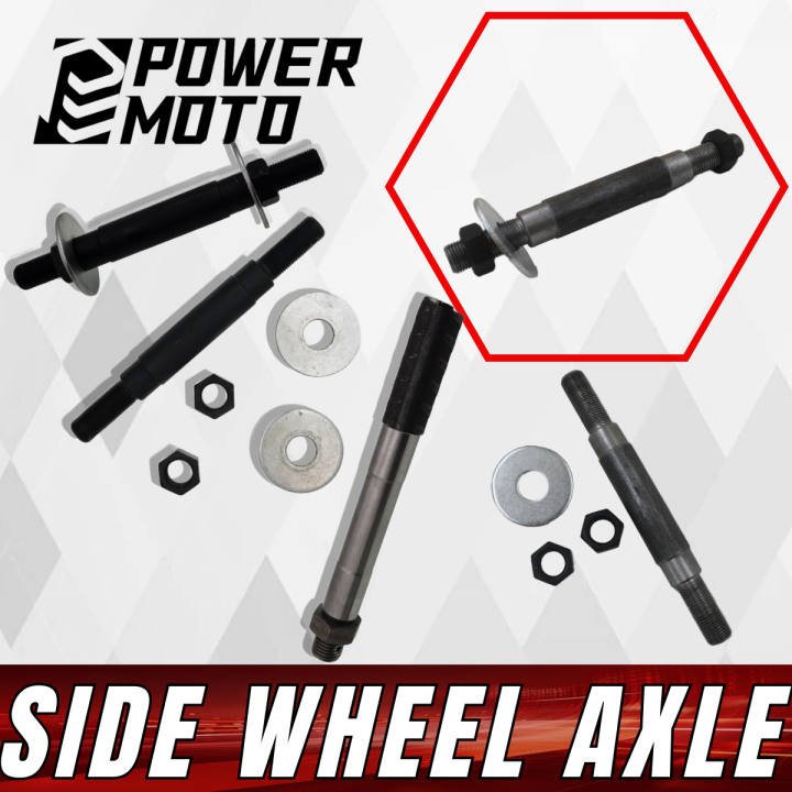POWER MOTO SIDE WHEEL AXLE HIGH QUALITY MOTORCYCLE | Lazada PH
