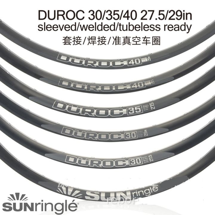 Sunringle DUROC 27.5/29in MTB quasi-vacuum rim Outside width DU30/35/37 ...