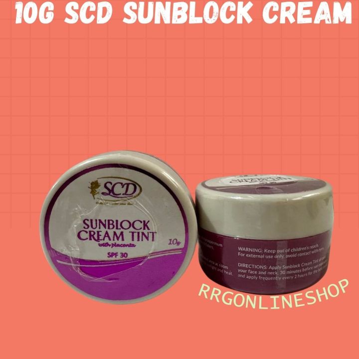 SCD Sunblock Cream Tint with Placenta Facial Skincare | Lazada PH