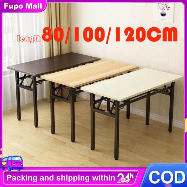 Folding Table Computer Table Dining table Foldable Table Writing Desk ...