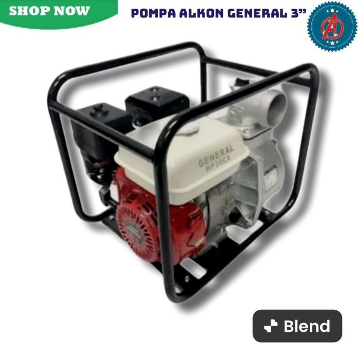 Mesin Pompa Solar / Alkon Diesel 3 Inch WP 30 CX Merk General | Lazada ...