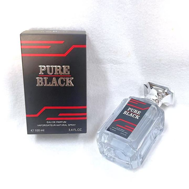 PURE BLACK 100ML PERFUME FOR MEN EAU DE PARFUM | Lazada PH