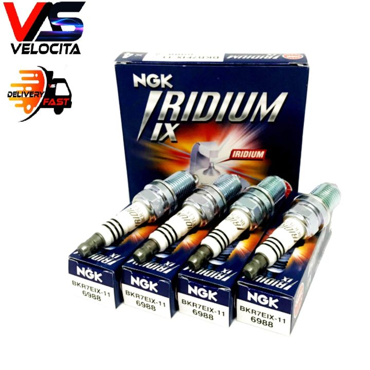 NGK IRIDIUM IX SPARK PLUG (1PCS) BKR7EIX PROTON WIRA 1.6 TOYOTA VIOS ...