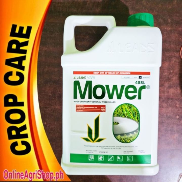 MOWER 48SL GLYPHOSATE (1 GALLON) BY LEADS AGRI | Lazada PH