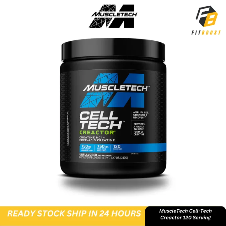 MuscleTech , Cell-Tech Creactor , 120 Serving | Lazada