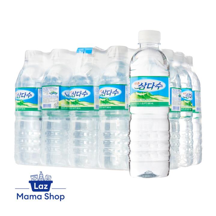Jeju Samdasoo Natural Korean Mineral Water 20 x 500ML (Laz Mama Shop ...