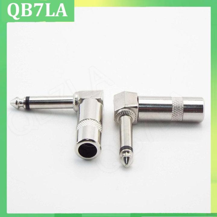 QB7LA shop 1/4 Inch 6.35mm 6.5mm male to female L-shape Jack Right ...