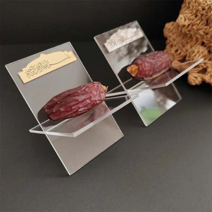 Folding Small Thing Rack Eid Transparent Portable Dim Sum Acrylic Shelf ...