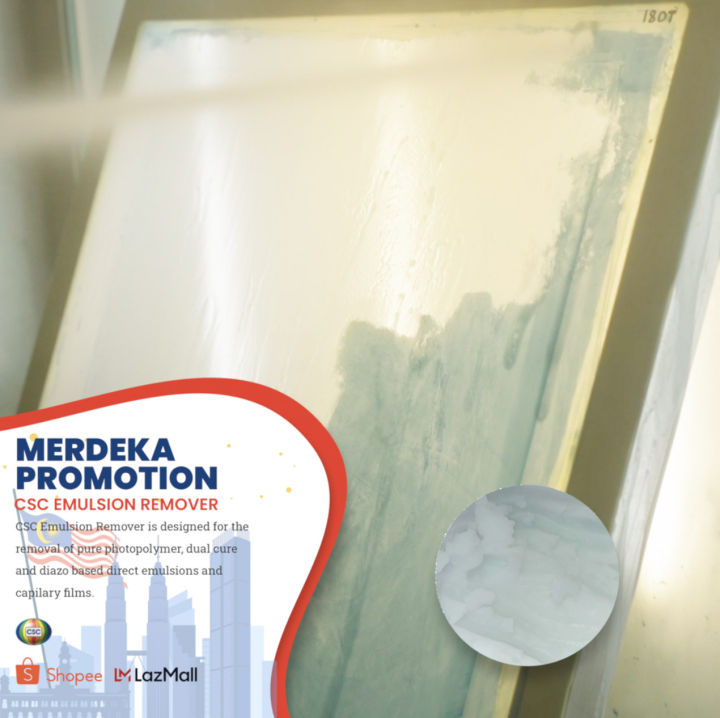 CSC Screen Printing Supply Emulsion Remover - (1 KG) | Lazada