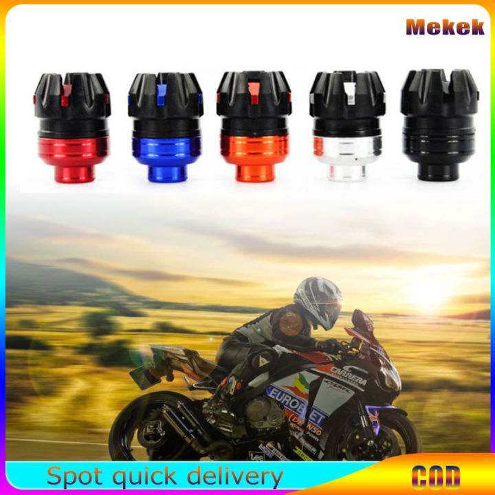 Mekek 2 Pcs/set Motorbike Crash Pad Motorcycle Frame Sliders Front Fork ...