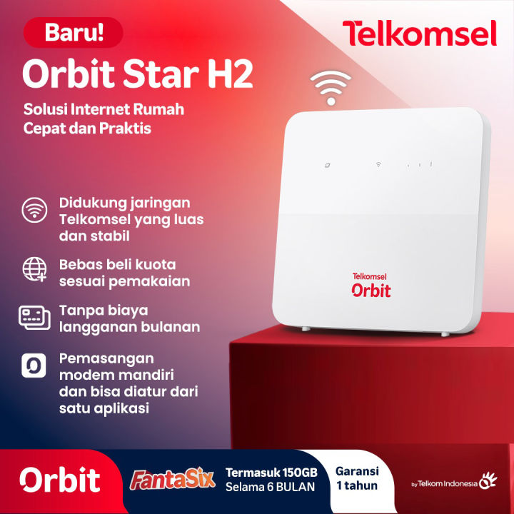 Modem Router Wifi Huawei B320 Telkomsel Orbit Star H2 | Lazada Indonesia