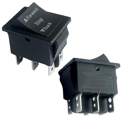 【BEUMK】 2 Piece Forward Reverse Rocker Switch for Ride On Cars ...