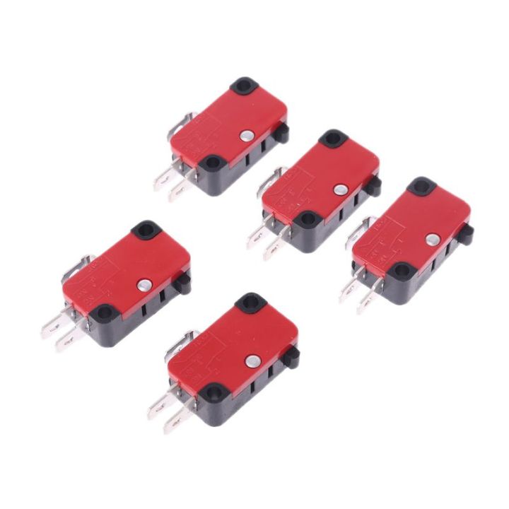 5Pcs 250V 16A Safety Micro Limit Switch V-15-1C25 Roller Lever Snap Action | Lazada PH