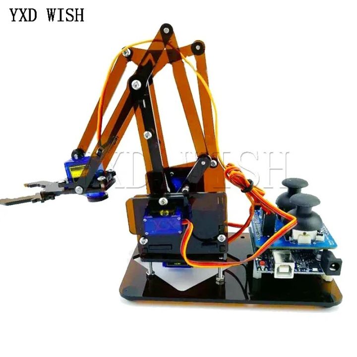 【Great Selection】 4 Dof Unassembly Mechanical Arm Robot Manipulator ...