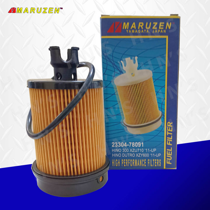 Maruzen Fuel Filter for HINO 300 XZU710 and HINO DUTRO XZY600 PN ...