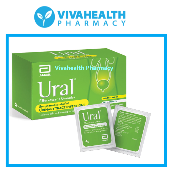 Ural Effervescent Granules 28 Sachets - Lemon Flavour | Lazada Singapore