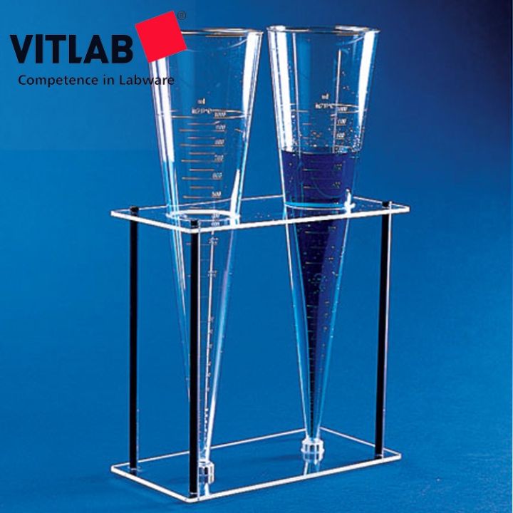 German imported settling cup 1000mL inhofe settling bottle tube Imhoff ...