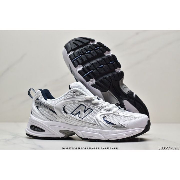 【Quality Guarantee】 New Balance 530 NB530 Jogging Shoes White Silver ...