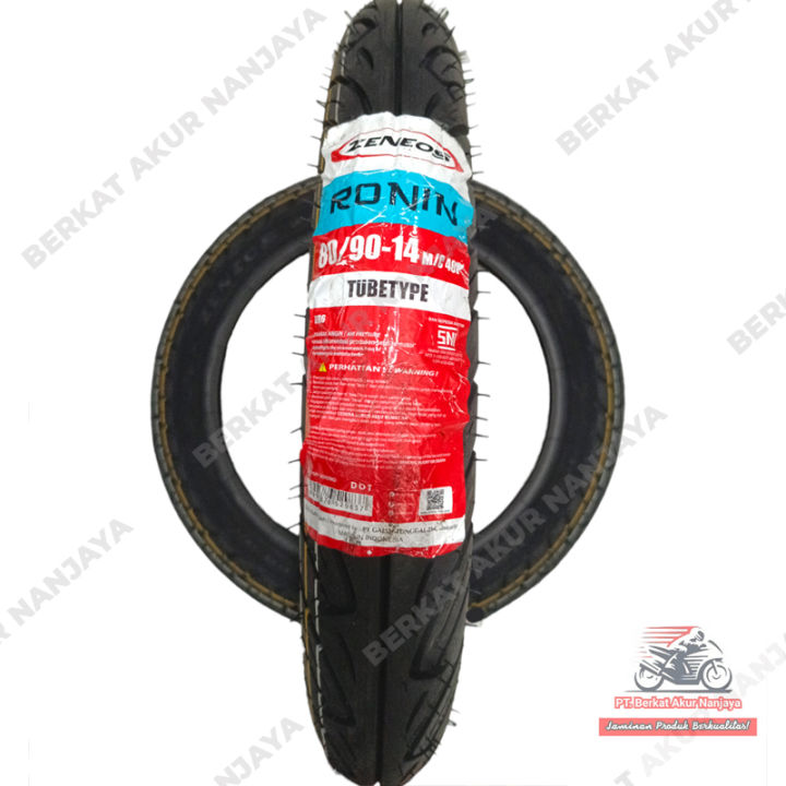 Ban Motor Matic RONIN 80 90 ring 14 ZENEOS ZN86 Tubetype | Lazada Indonesia