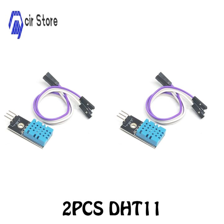 CIR 2 pieces of DHT11 Temperature and Humidity Sensor Modules for ...
