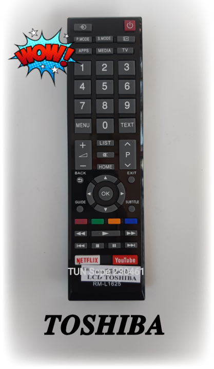 รีโมทรวมรุ่น ทีวี LED TOSHIBA | Lazada.co.th