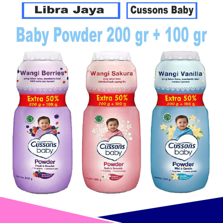 Cussons Baby Powder Fresh & Nourish / Mild & Gentle / Soft & Smooth ...