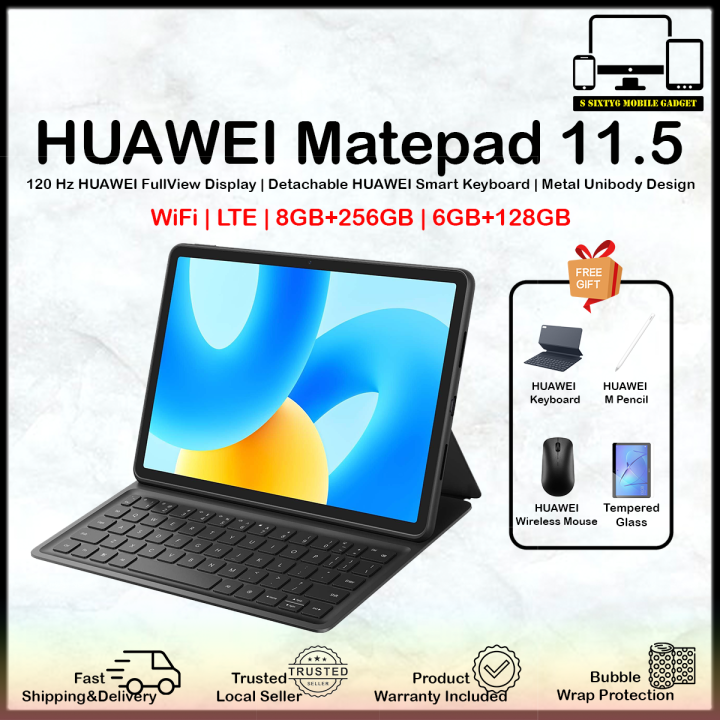 HUAWEI Matepad 11.5 | 8GB RAM +256GB ROM | 6GB RAM +128GB ROM | WiFi ...