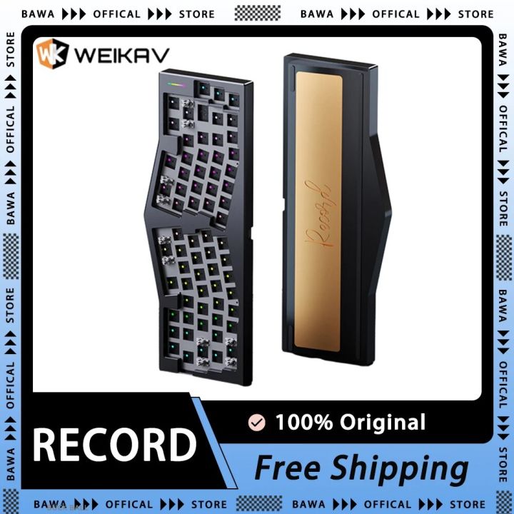 Weikav Record Alice Mechanical Keyboard Kit Aluminium Hotswap Dynamic ...