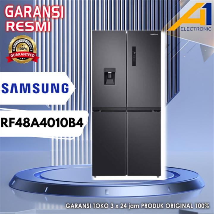 Kulkas SAMSUNG RF48A4010B4 / RF48 MultiDoor 511 L Dispenser Inverter ...