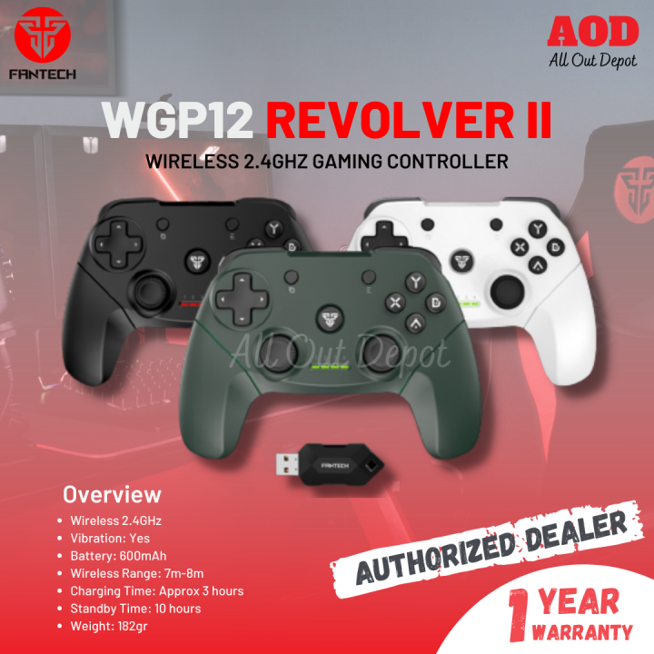 Fantech WGP12 Revolver II Controller Joystick Gamepad for PC and ...