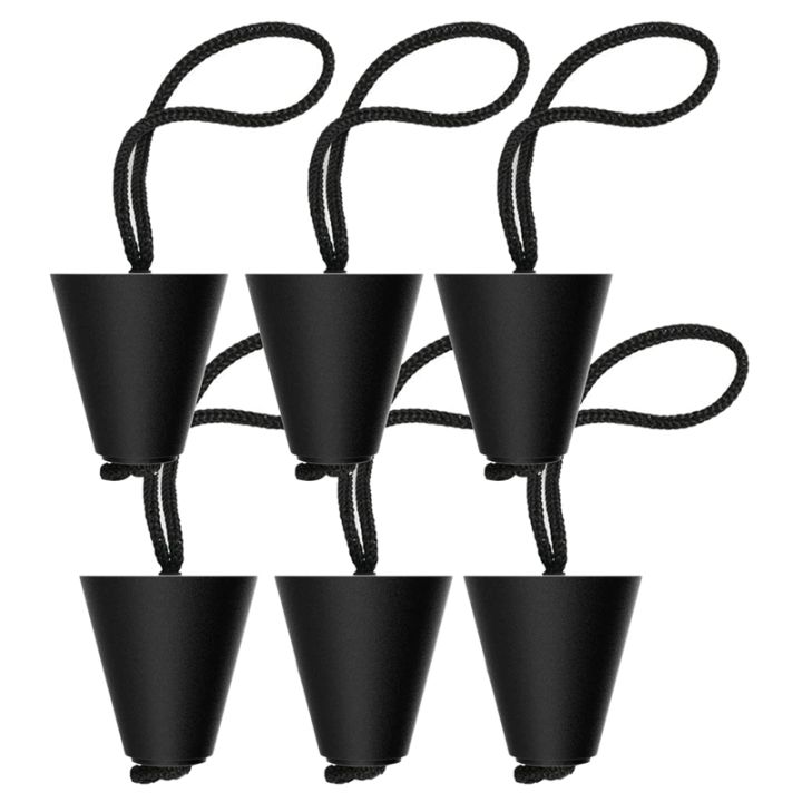 (GDSW) 6 Pieces Universal Kayak Plugs Scupper Plugs Kayak Drain Plugs ...