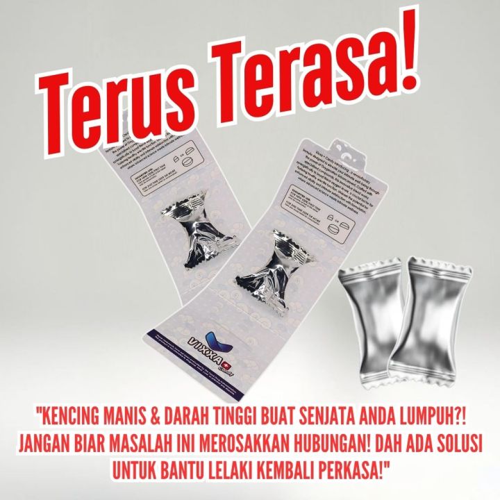 SUPER VIXXA PLUS CANDY ORIGINAL SOLUSI UNTUK TIGA SERANGKAI ANDA | Lazada